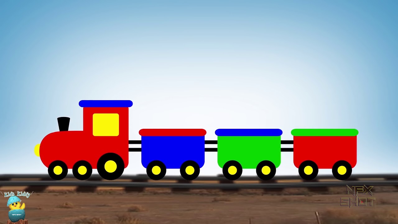 New Train Song For Children | Train Songs for Children & Nursery Rhymes ...