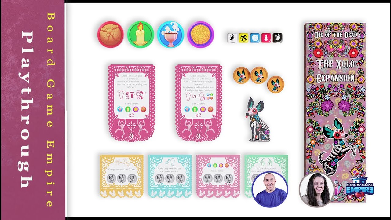 Die of the Dead with The Xolo Expansion How to Play/Playthrough/Review ...