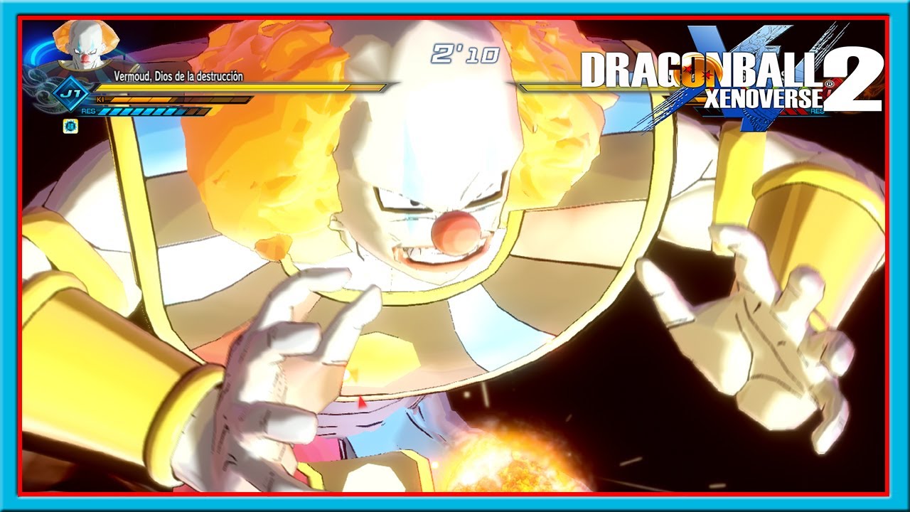 DRAGON BALL XENOVERSE 2 | PC | VERMOUD EL DIOS PAYASO | MOD GAMEPLAY ...