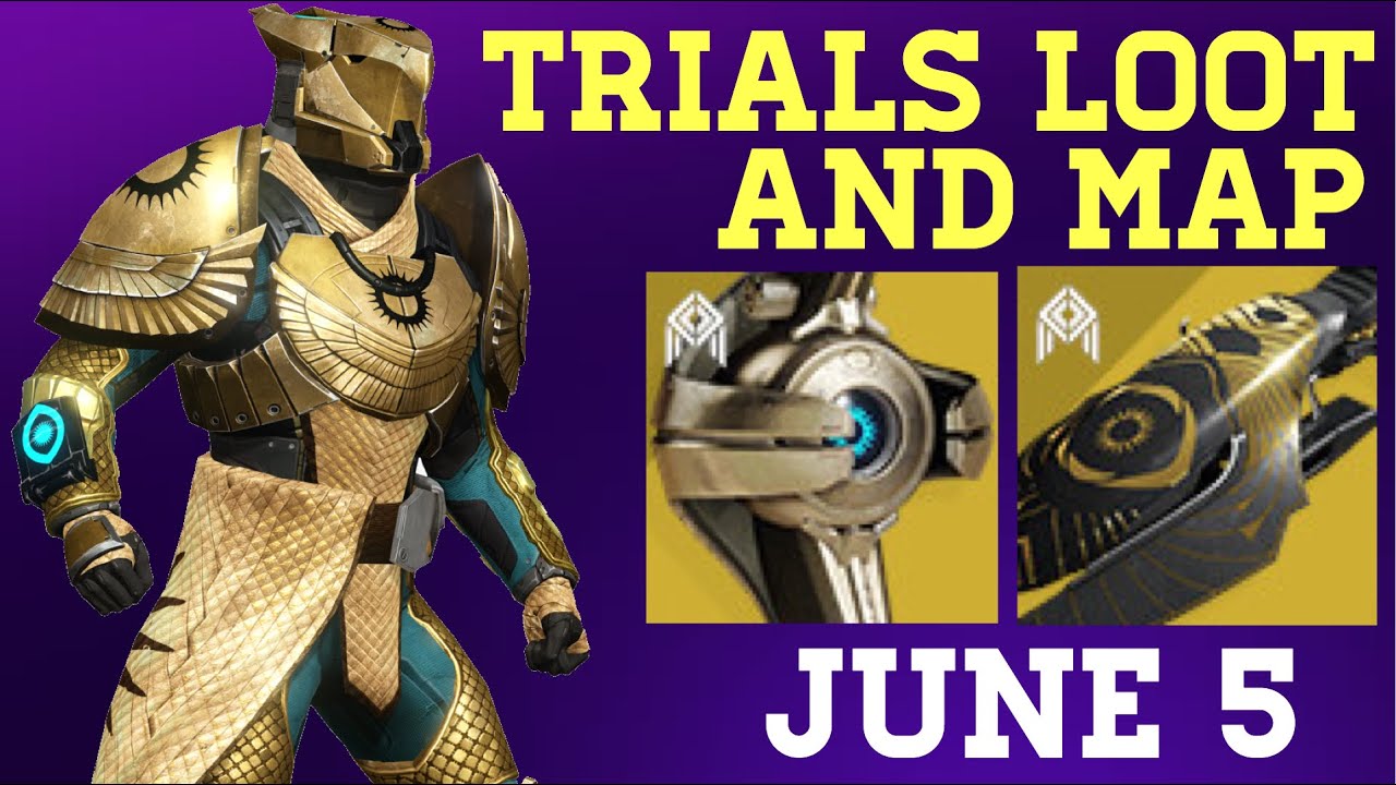 Destiny 2 | TRIALS LOOT AND MAP!! Armor, Weapons & Perks | June 5th ...