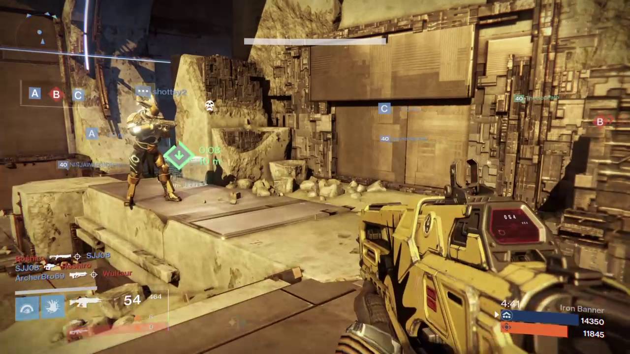 Destiny Random Iron Banner Vertigo - YouTube