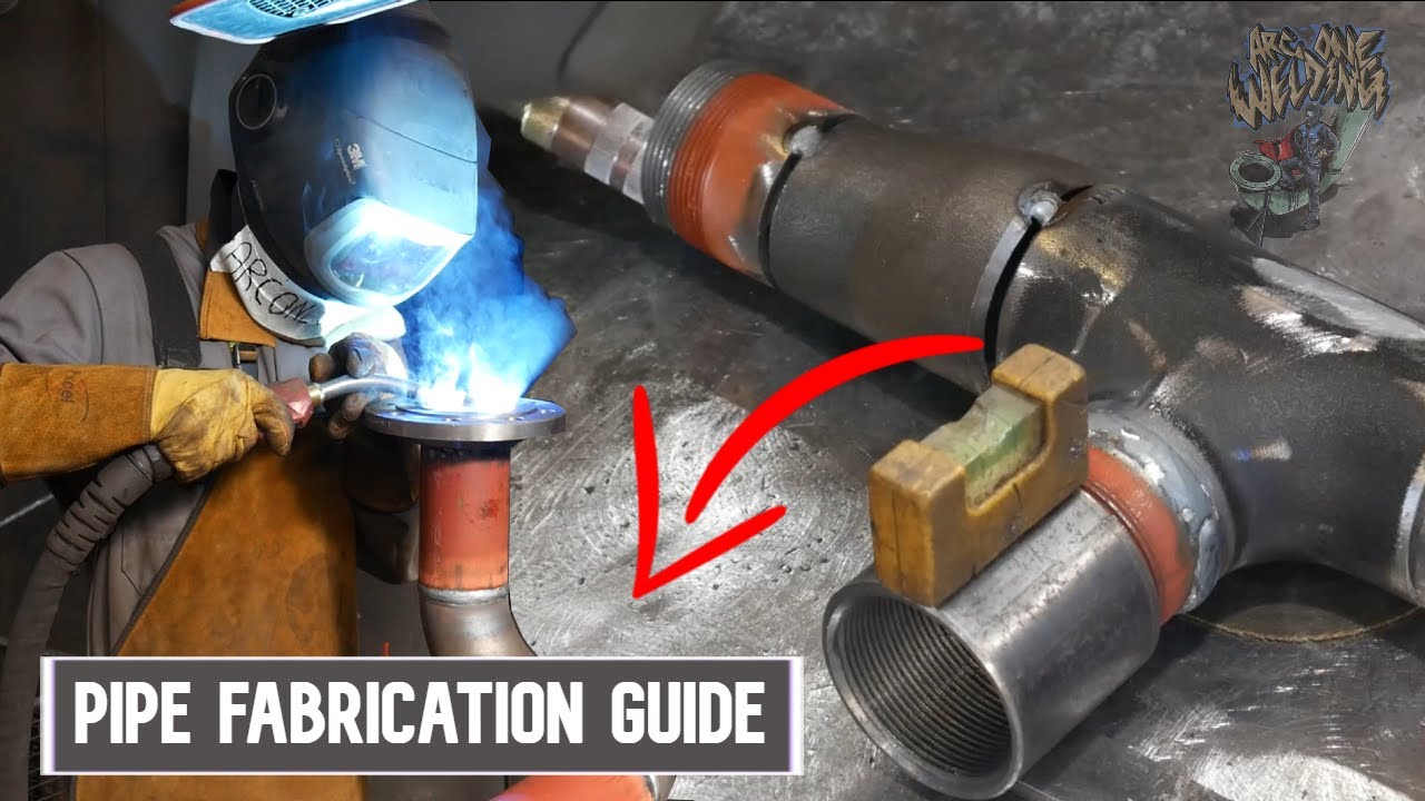 3" PIPE WELDING *HOW TO FABRICATION GUIDE* (MIG/MAG) - YouTube