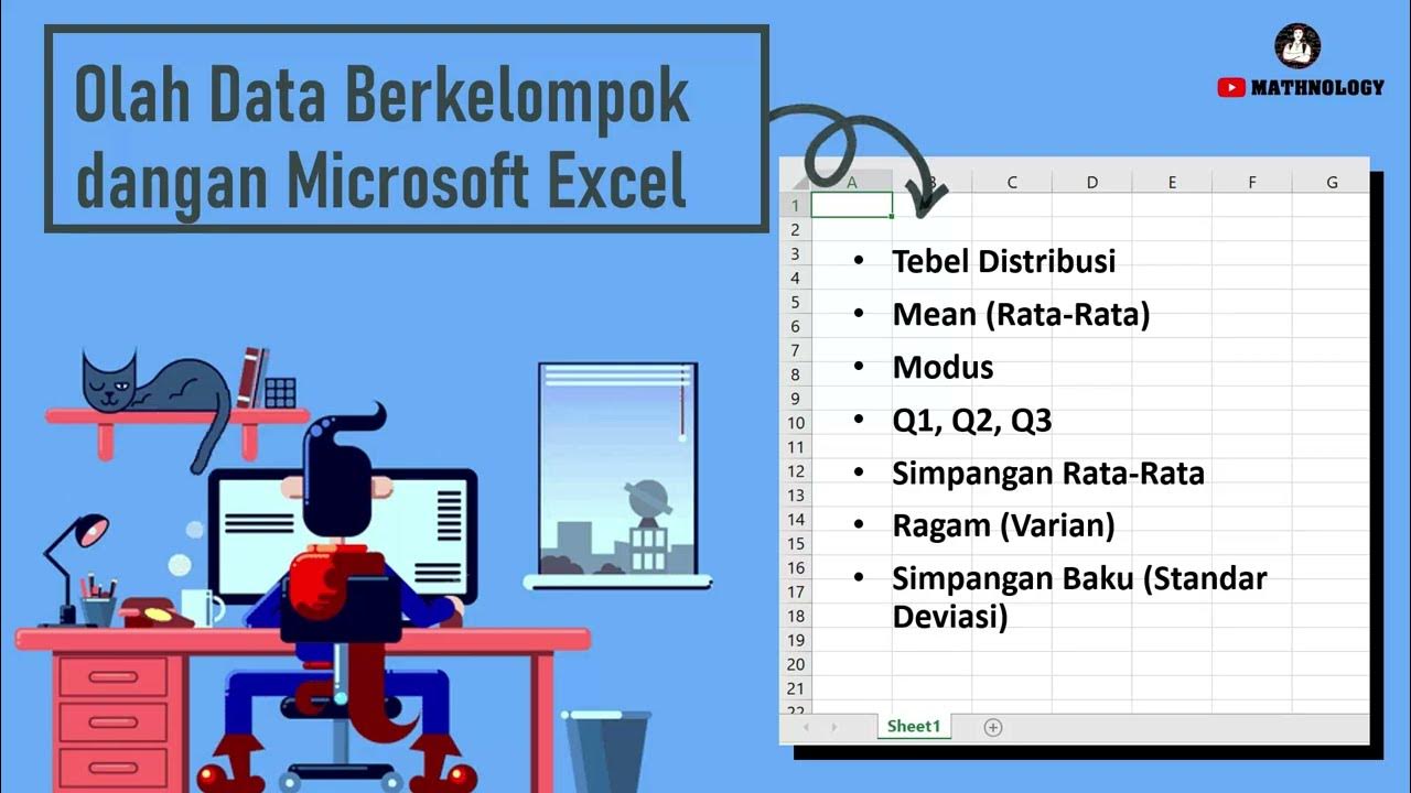 OLAH DATA BERKELOMPOK DENGAN EXCEL - YouTube