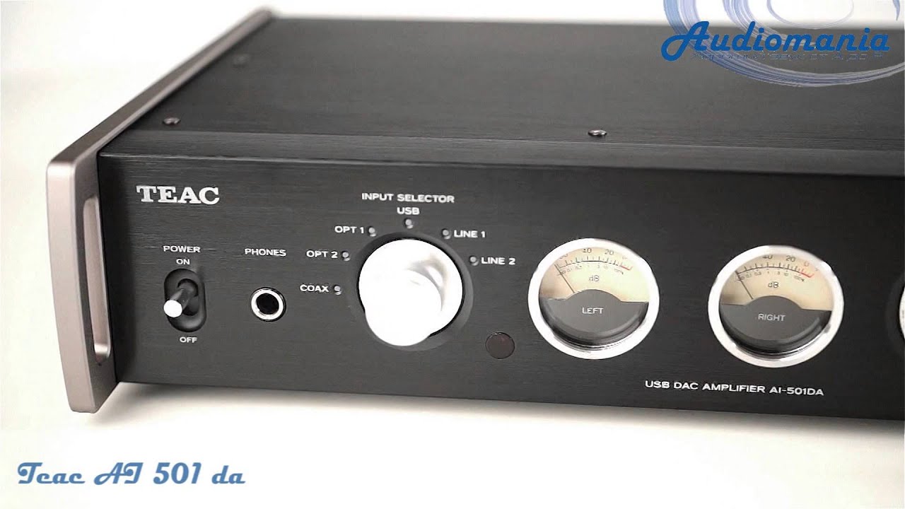Стереоусилитель Teac AI 501 da - YouTube