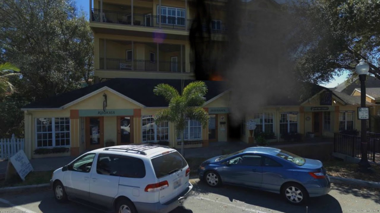 1-Story Commercial Strip Mall Fire Simulation - YouTube