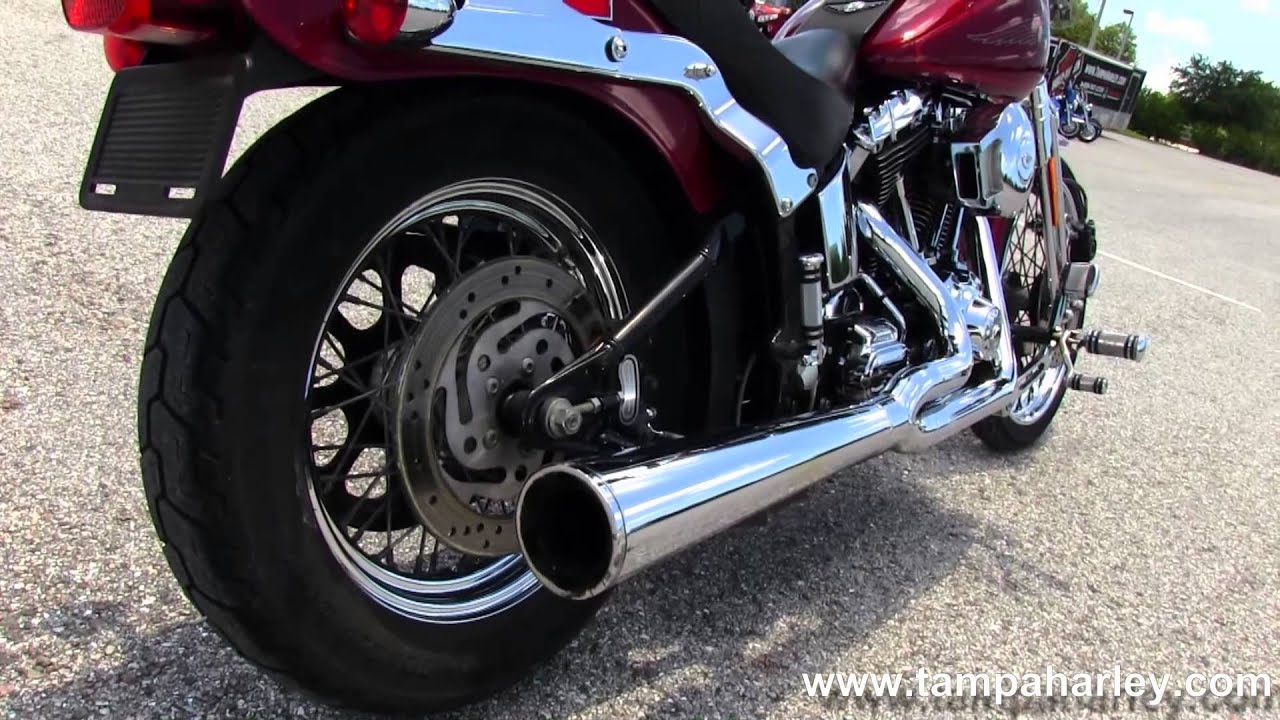 Used 2001 Harley-Davidson FXSTS Softail Springer - Harley Sound - YouTube