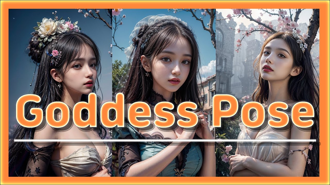 여신 컨셉트 | Goddess Pose | LOOKBOOK | ART VIDEO | AI Pictures | Character ...