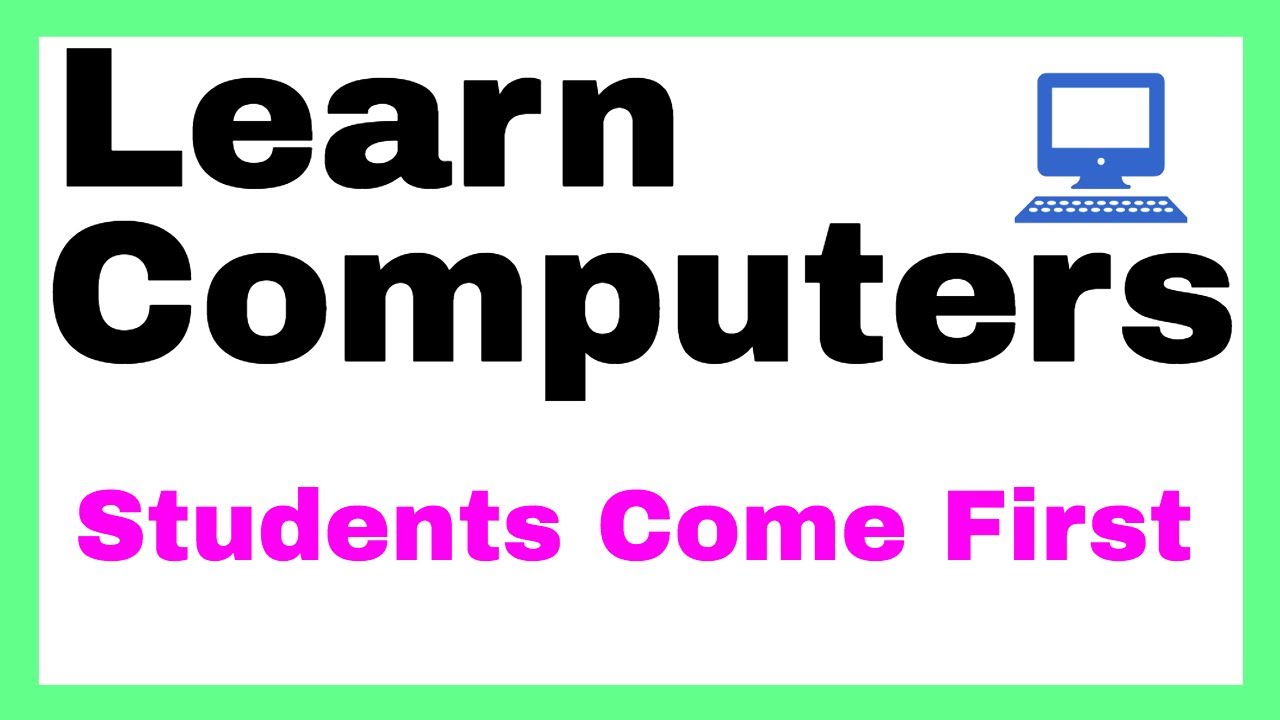 Students Come First - YouTube