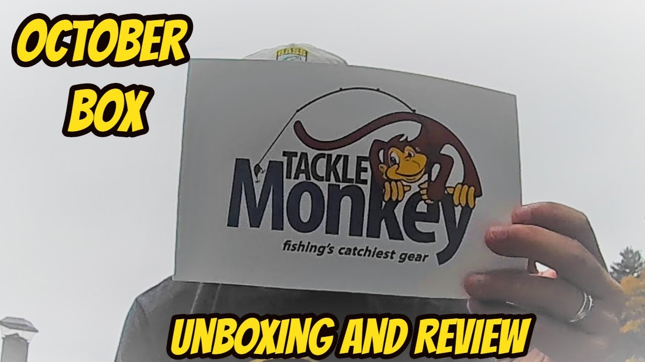 Tackle Monkey October Subscription Tackle Box Unboxing and Review - YouTube