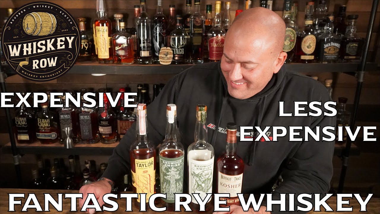 SPRING RYE BATTLE! How do these LESS EXPENSIVE RYE WHISKEY fare against ...