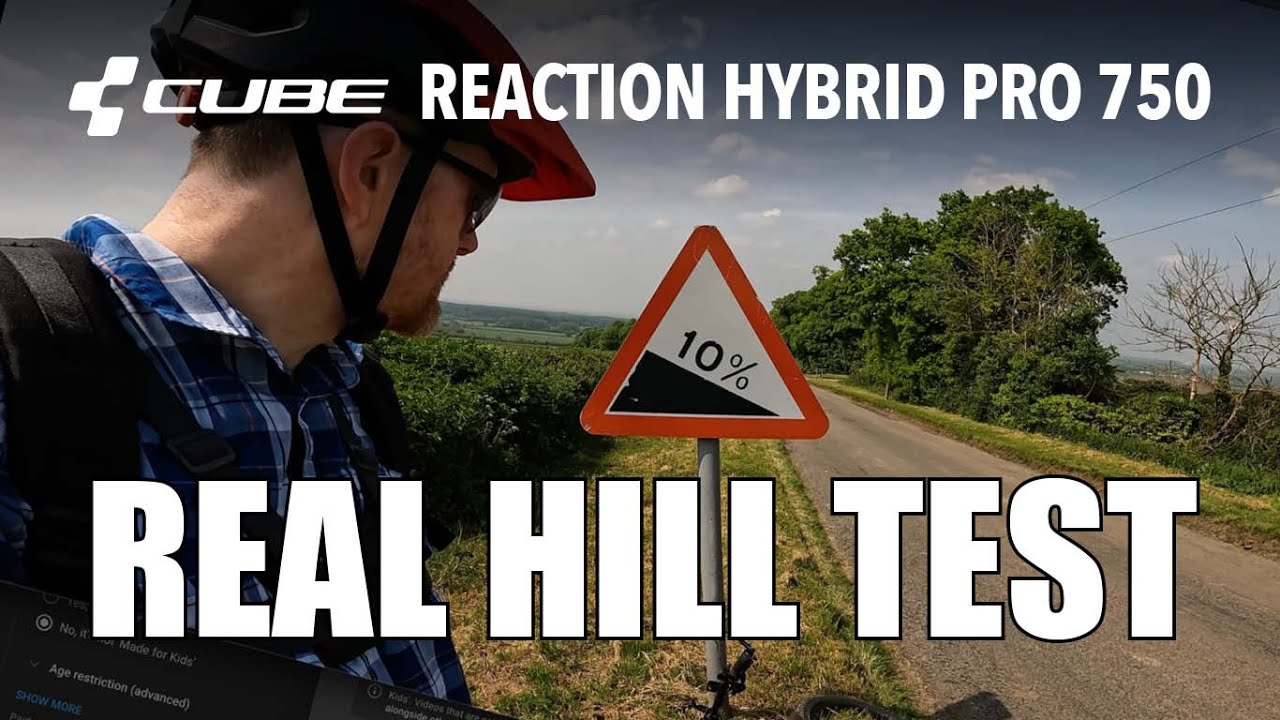 Cube Reaction Hyrbid Pro 750 - REAL Hill Test - YouTube