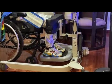 Paraplegic Daily Life | Standing Frame - YouTube