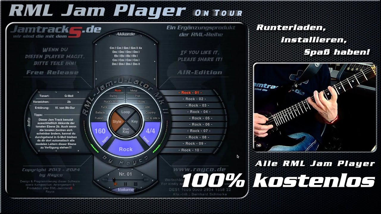 Alle RML Jam-Player 100% gratis! - Folge 08 Rock 01 - YouTube