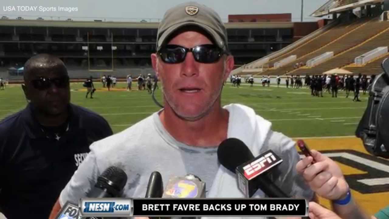 Brett Favre Supports Tom Brady, Doesn't Think He Cheated - YouTube