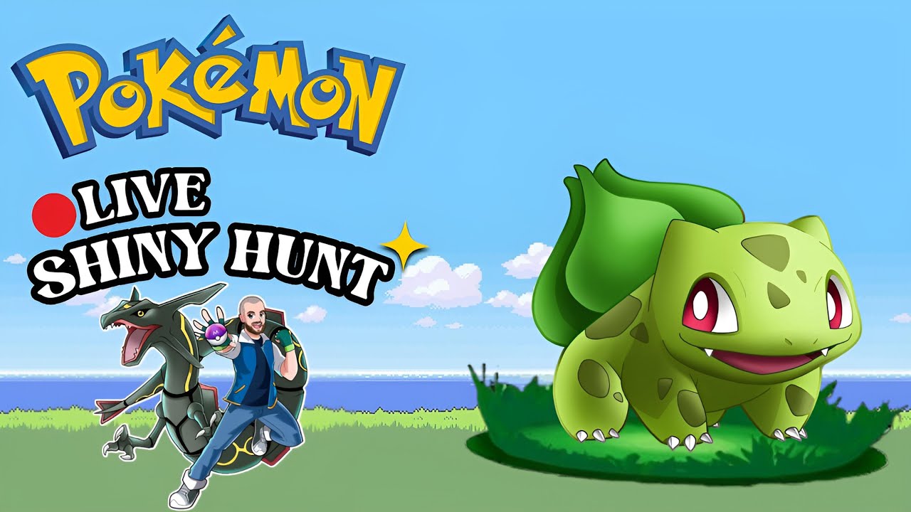 SHINY HUNTING BULBASAUR - Pokémon Leaf Green & Fire Red! - YouTube