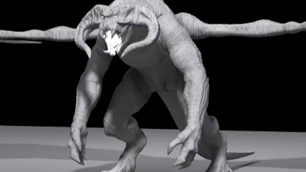 Balrog 360 render - YouTube