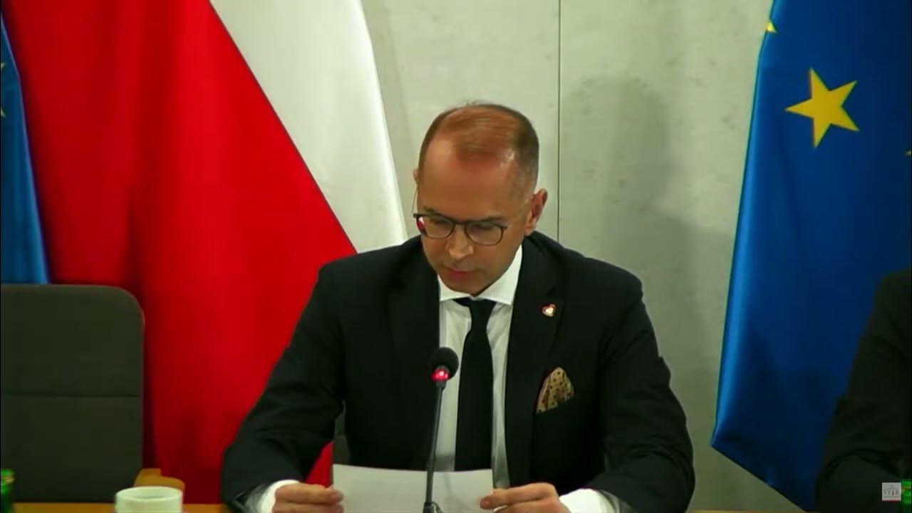 Posiedzenie komisji śledczej ds. afery wizowej - YouTube