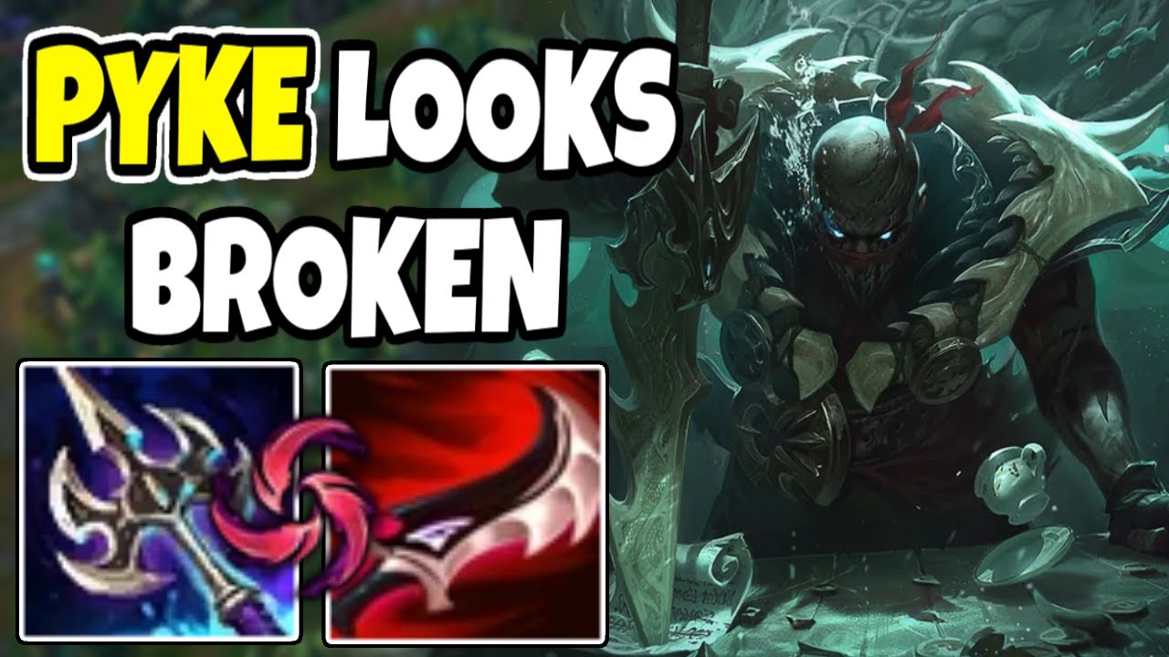 Challenger support makes PYKE look BROKEN | pyke support | 13.24b ...