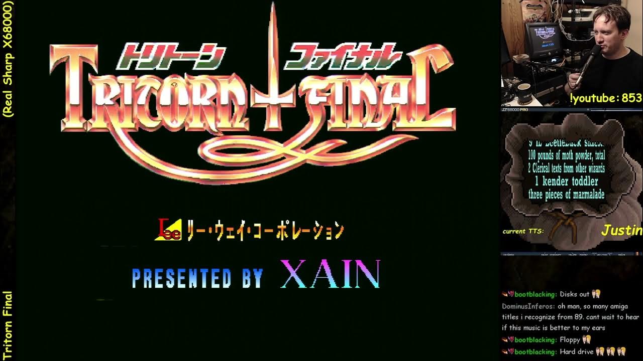 Tritorn Final X68000 - Real Hardware Real Software* - Part 8 2024-07-15 - YouTube