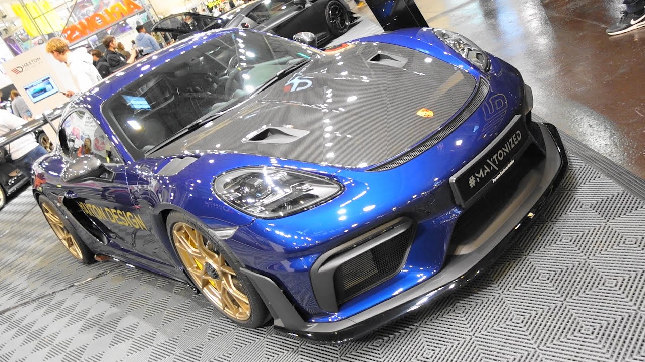 Porsche 718 Cayman GT4 RS (982) - Maxton Design - Essen Motor Show 2023 ...