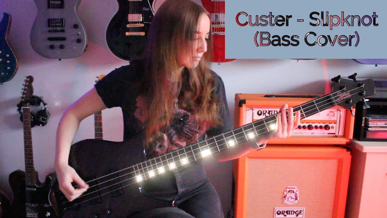 Custer - Slipknot (Bass Cover) - YouTube