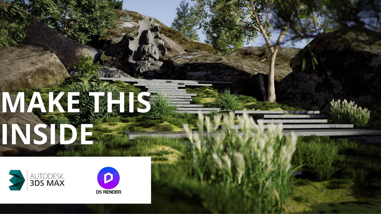 3ds max | D5 render | Beginner Tutorial ep 2 #render #3dsmax #d5render ...