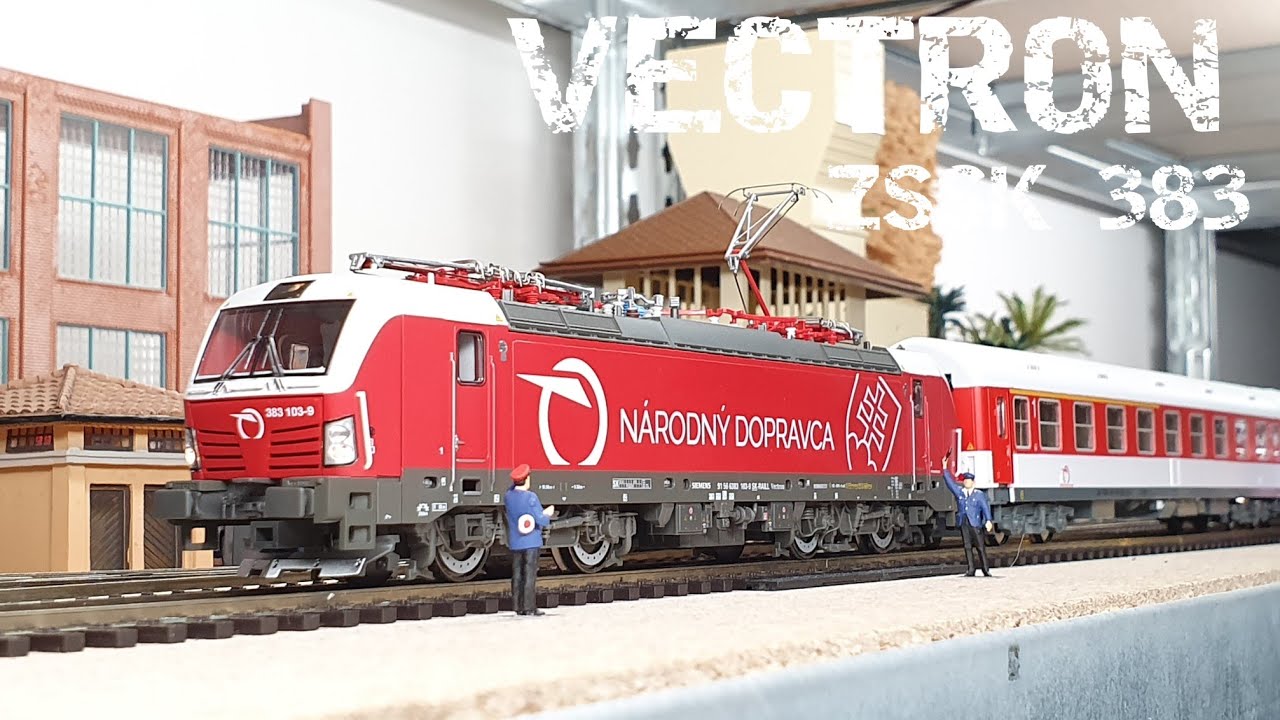 Piko Vectron - ŽSSK Class 383 - YouTube