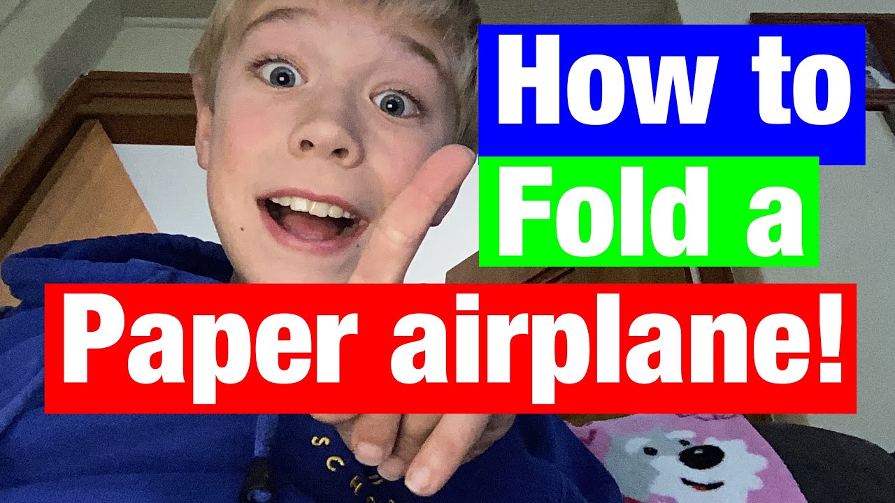 How To Fold A Paper Airplane YouTube how-to-fold-a-paper-airplane-youtube
