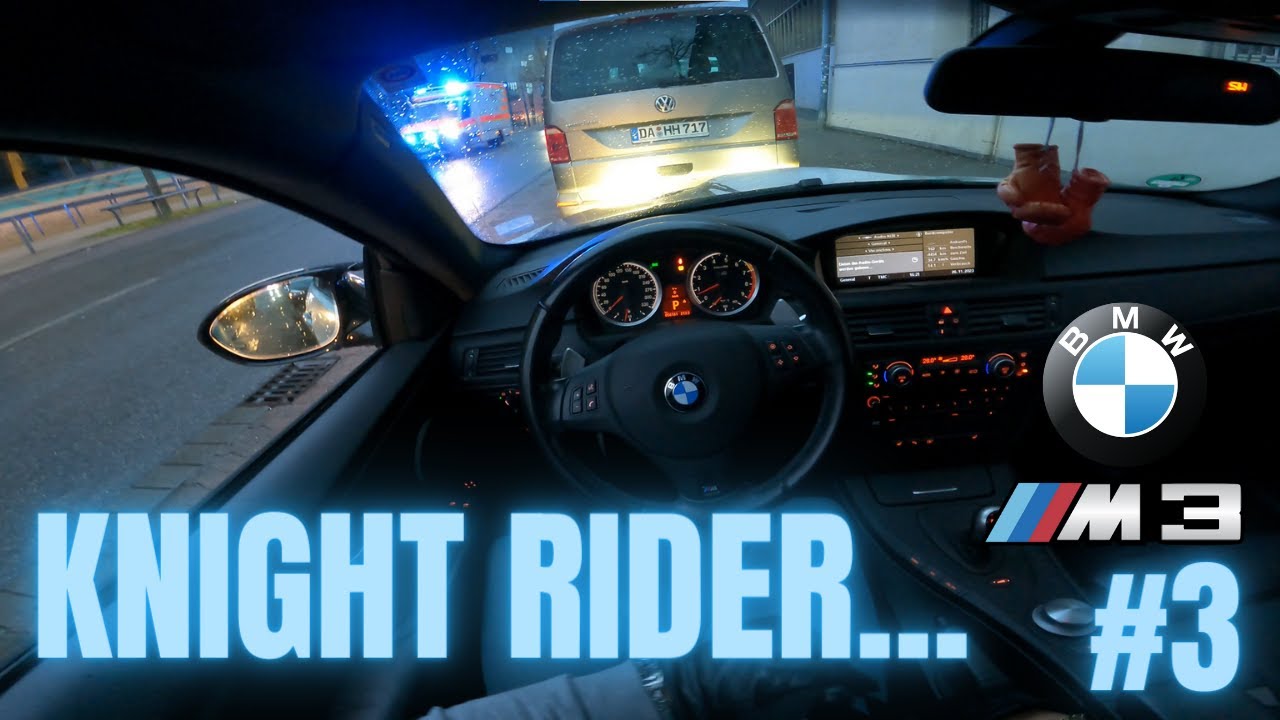 BMW M3 E92 Night Drive | Midnight V8 Symphony | Roaring Through ...