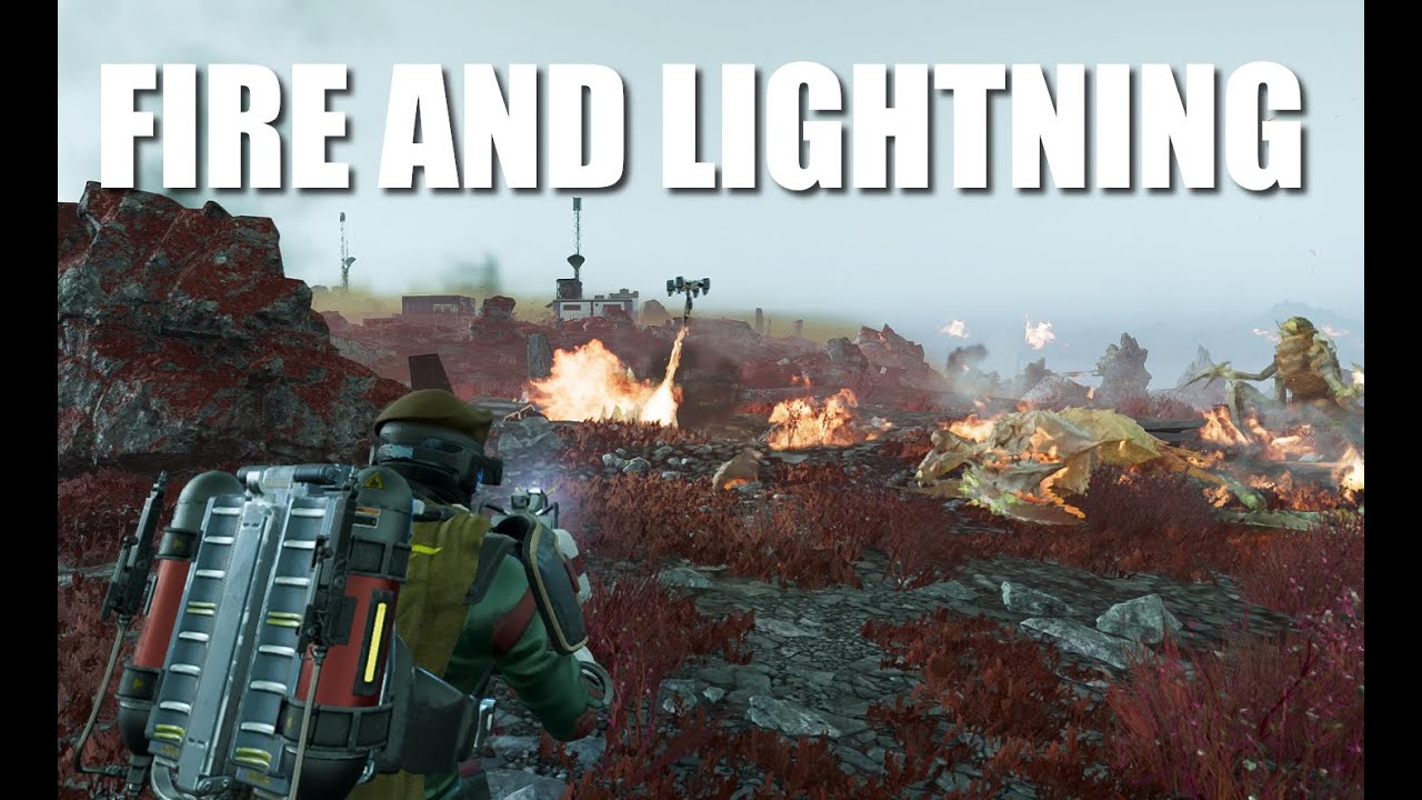 The Arc Thrower Flame Guard Dog combo is actually kinda cracked ...
