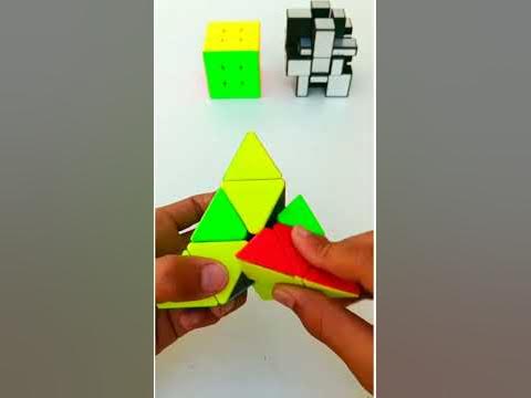 Piramid cube last step solving trick @MIRROR.VS.GEAR...technical # ...