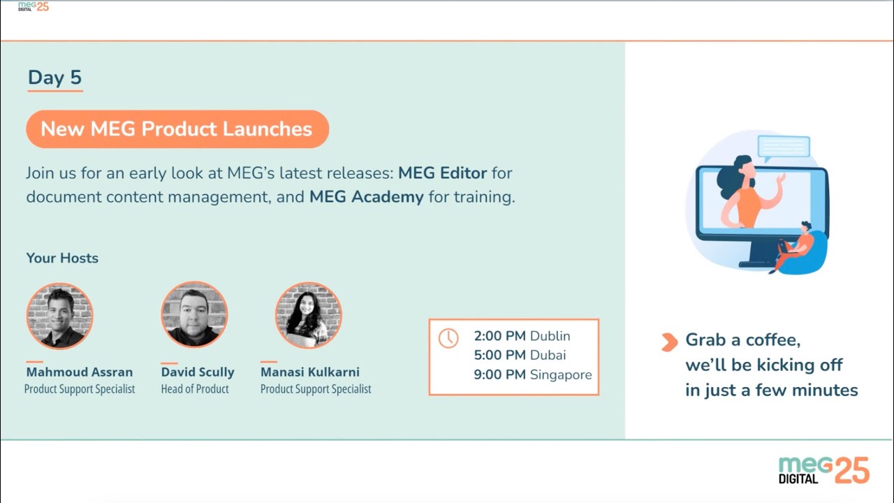 🎓 MEG Digital 25 | New Product Launches: MEG Editor + MEG Academy - YouTube