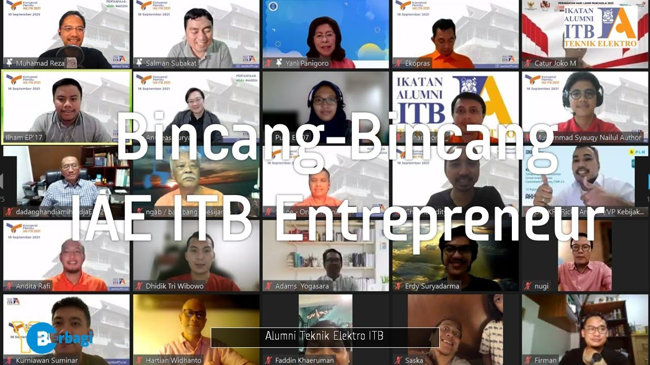 IAE ITB | Bincang-Bincang IAE ITB Entrepreneur: Building Legacy ...