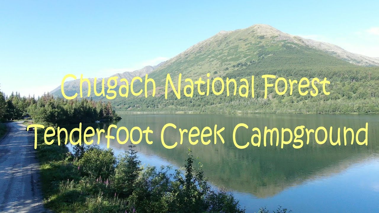 Best Alaskan St Campgrounds | Tenderfoot Creek | Summit Lake | Drone ...