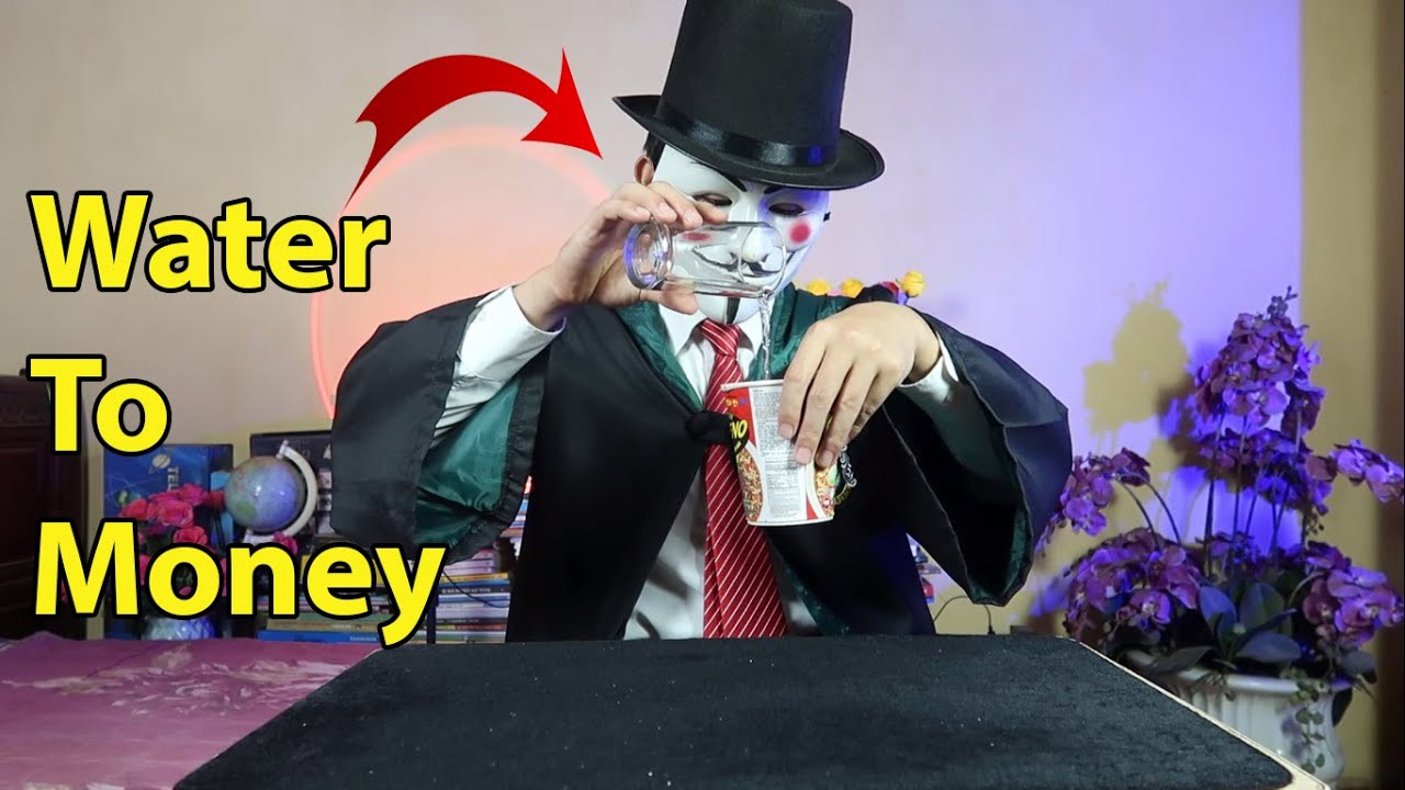 MTR 30 - Water To Money | 5 Magic Tricks Revealed - YouTube