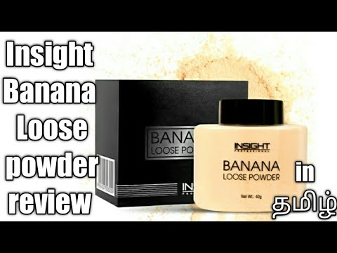 Insight banana loose powder review in tamil @Vlogsandproductsreviews ...