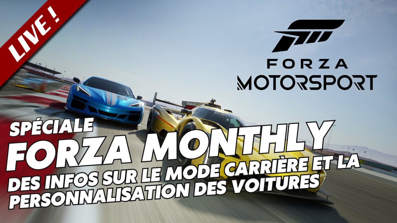 Forza Motorsport : On réagit en live au Forza Monthly ! - YouTube