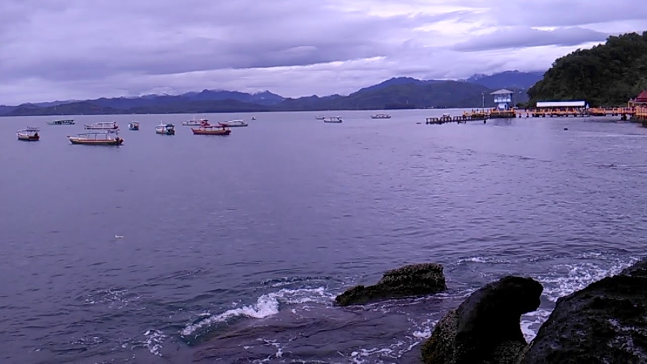Indahnya pantai carocok painan padang - YouTube