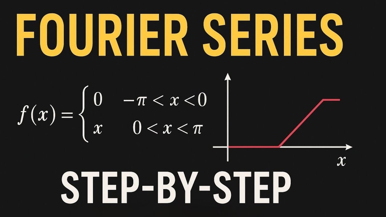 Fourier Series Example | Piecewise Function Expansion (Step-by-Step ...