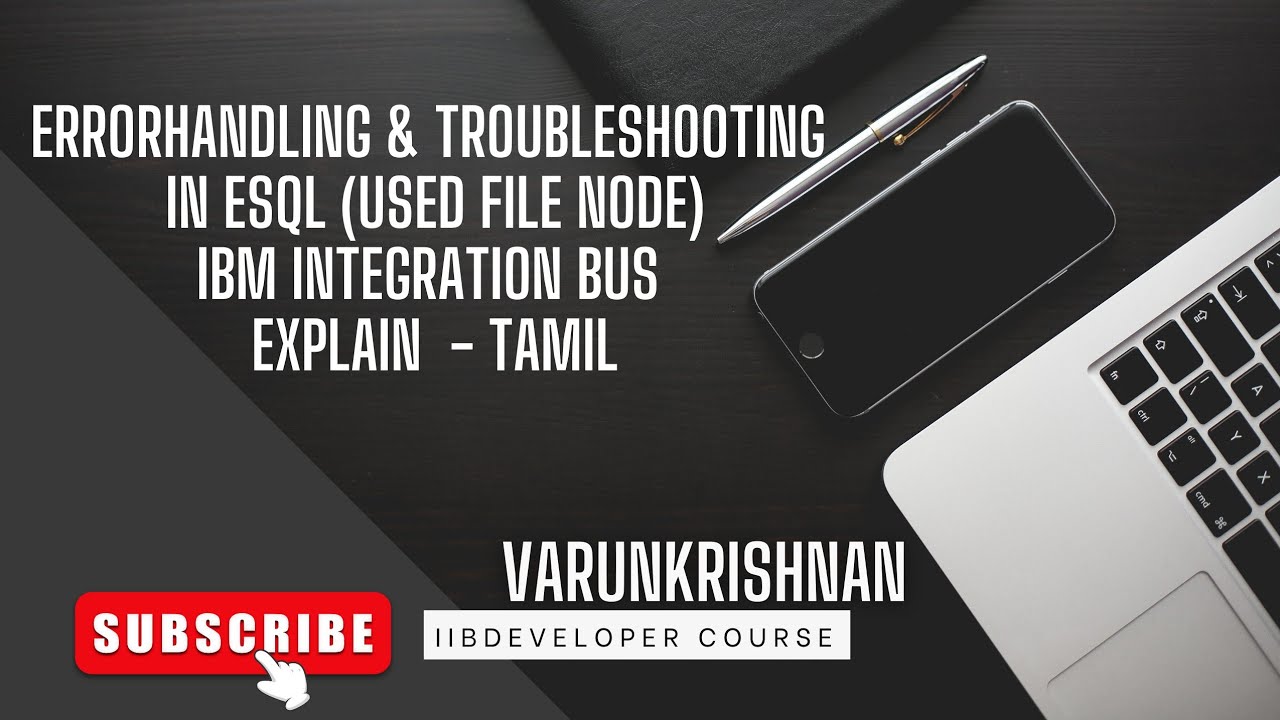 Error handling &Troubleshootingin tamil #ibmintegrationbus #ibm #esql # ...