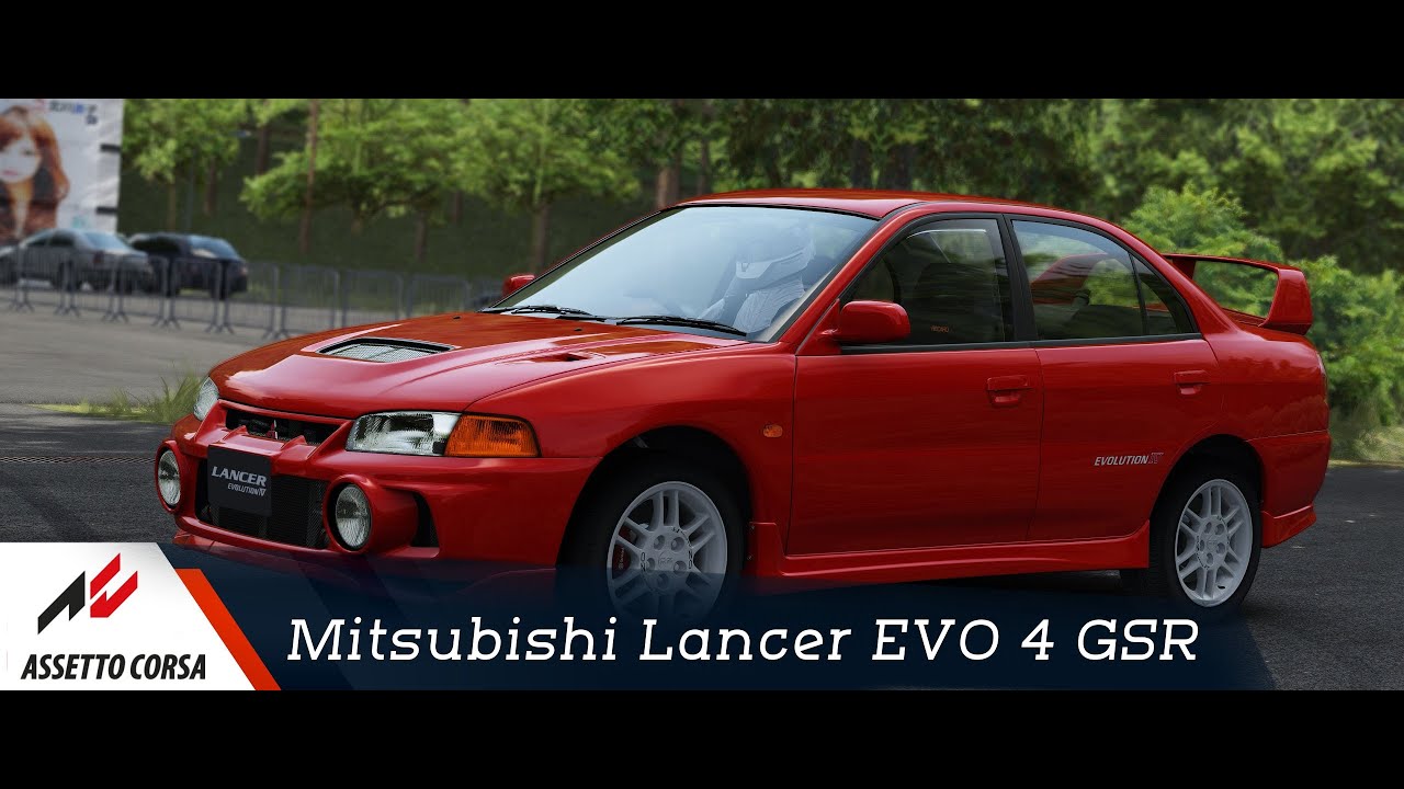 Assetto Corsa - Mitsubishi Lancer EVO 4 GSR - Gunma (Gunsai Touge ...
