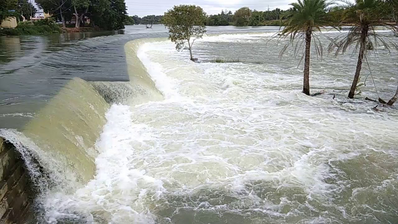 Balmuri water falls KRS Mysore 24 July 2018 - YouTube