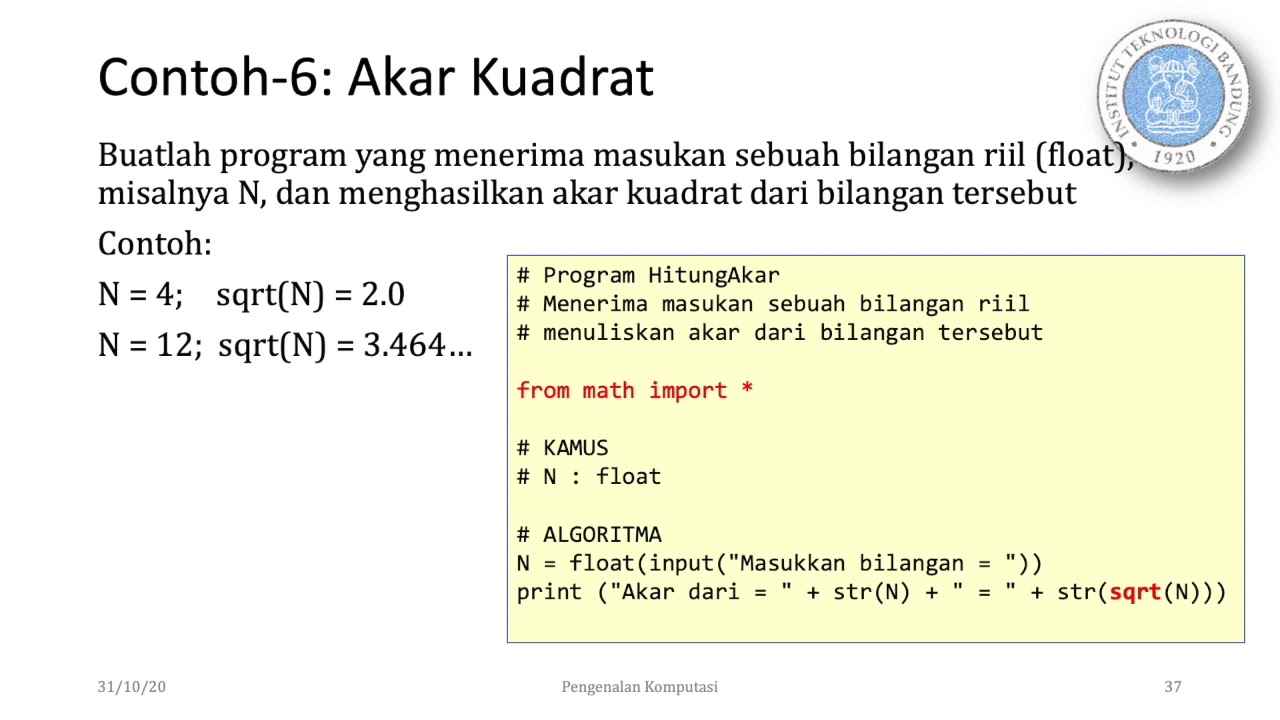 08.5. Subprogram: Prosedur - YouTube