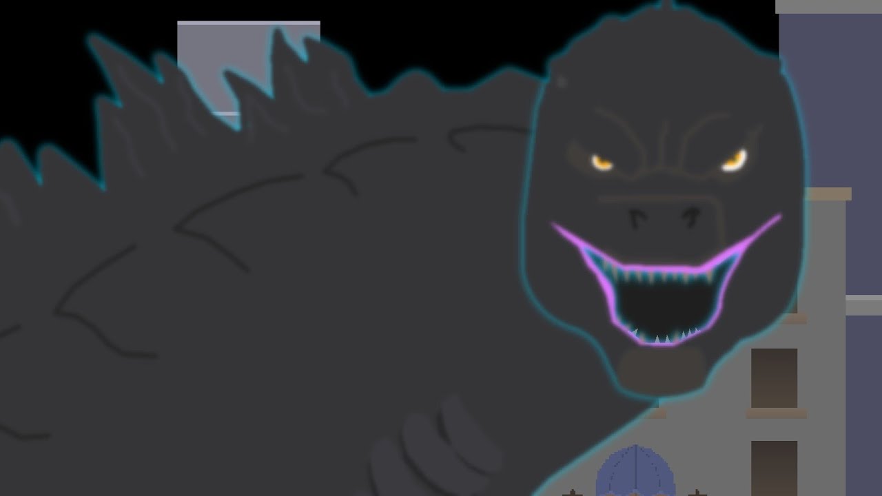 Legendary Godzilla Front View Stk! - YouTube