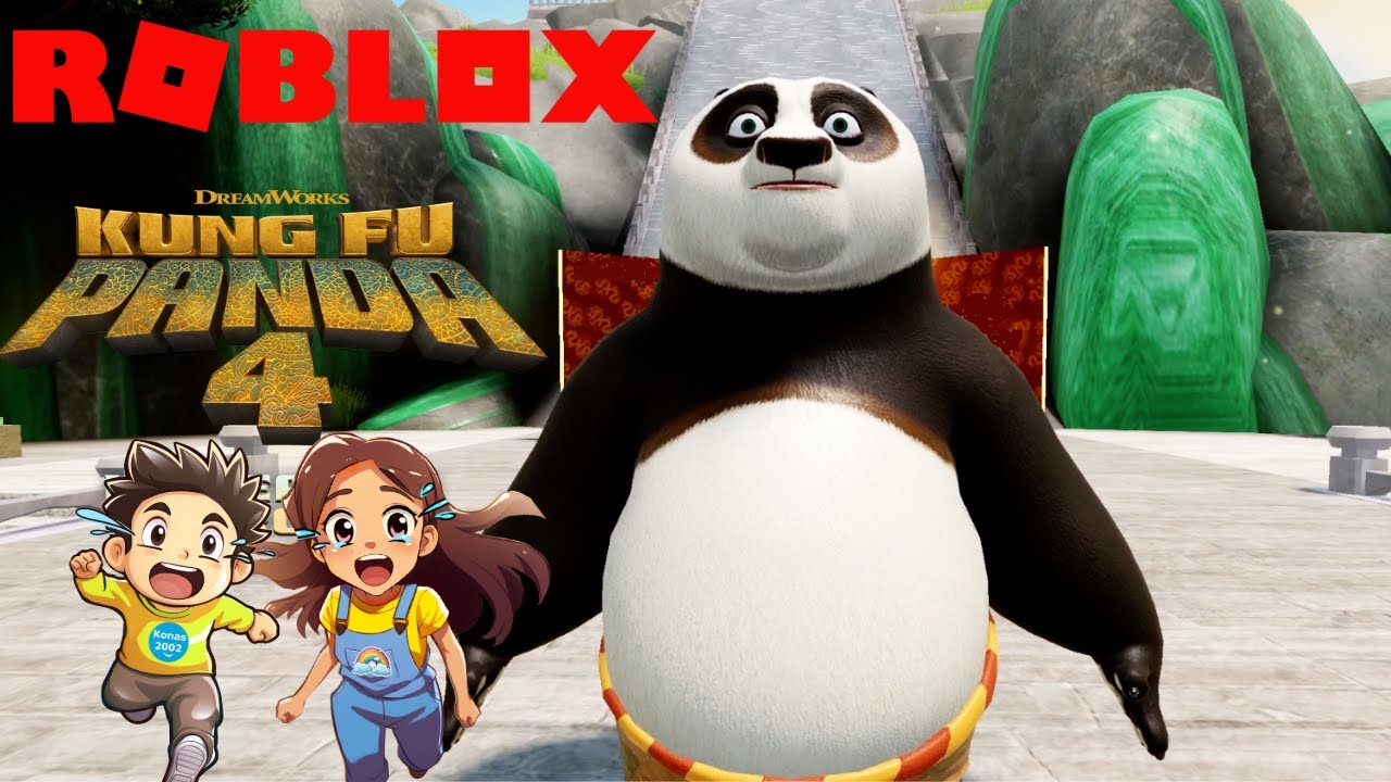 ROBLOX KUNG FU PANDA 4 OBBY ! || Roblox Gameplay || Konas2002 - YouTube