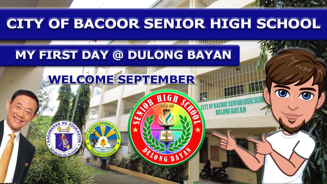 FIRST DAY SENIOR HIGH SCHOOL DULONGBAYAN - YouTube