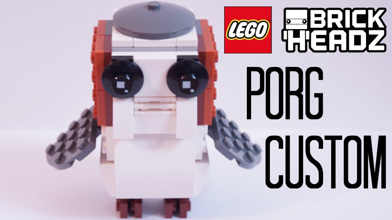 LEGO STAR WARS | BRICKHEADZ PORG CUSTOM - YouTube