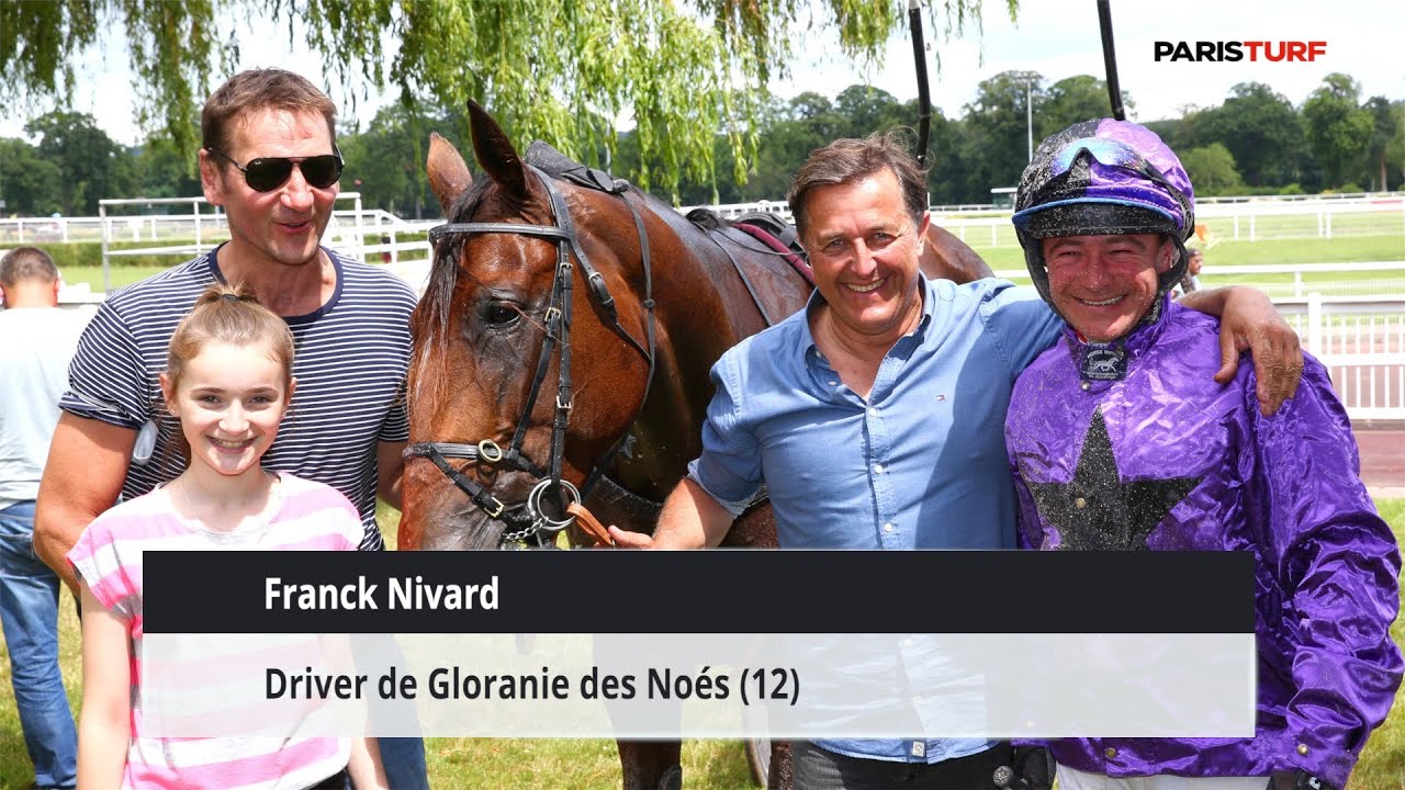 Franck Nivard, driver de Gloranie des Noés (16/08 à Enghien) - YouTube