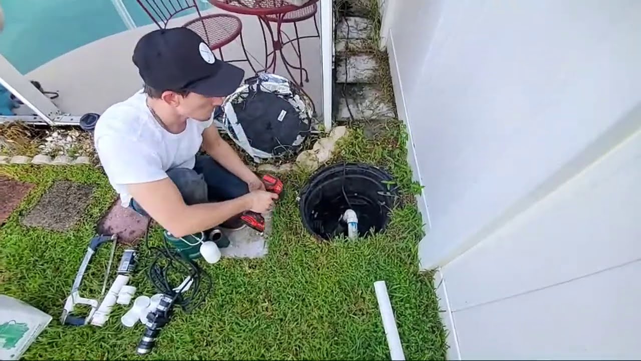 LIVE, How To Replace Sump Pump, EASY DIY - YouTube