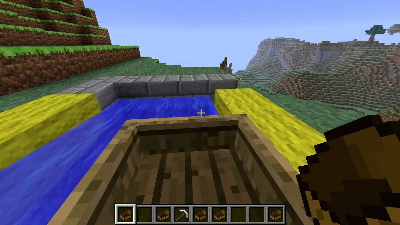 Minecraft Transport: Boat - YouTube